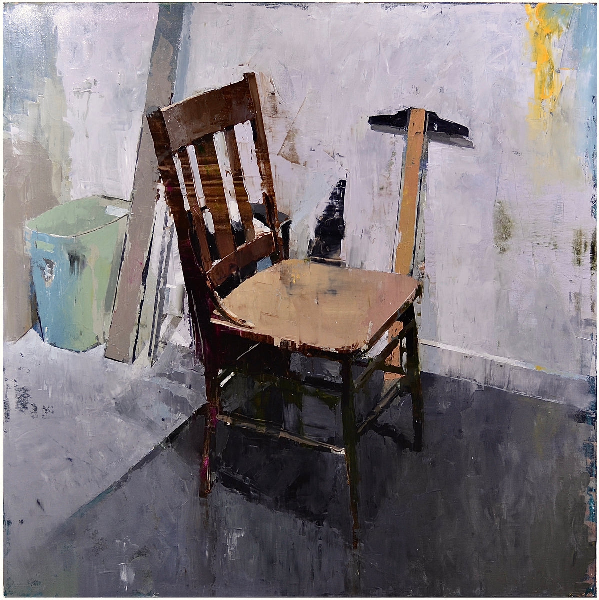 painter's chair and t-square – Christopher St.Leger